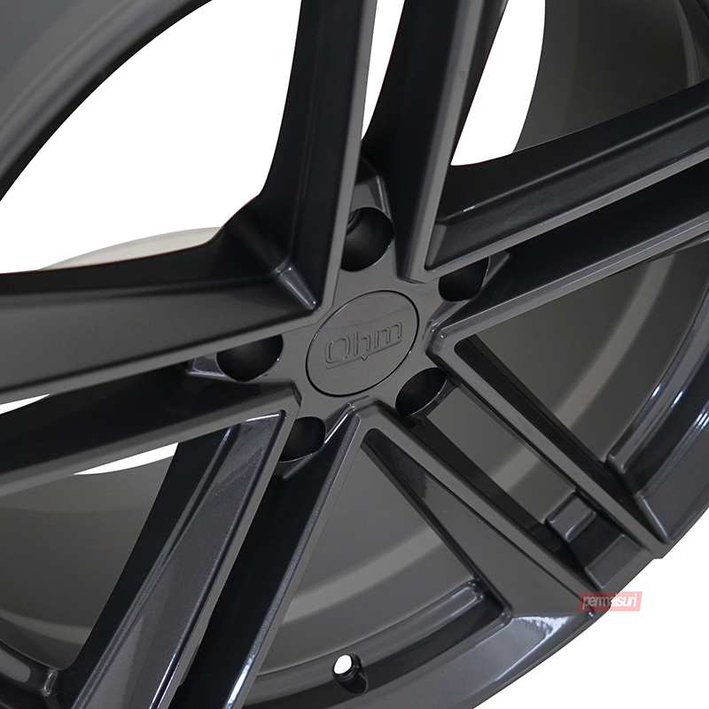 Permaisuri | OHM - Lightning | Gloss Gunmetal 18