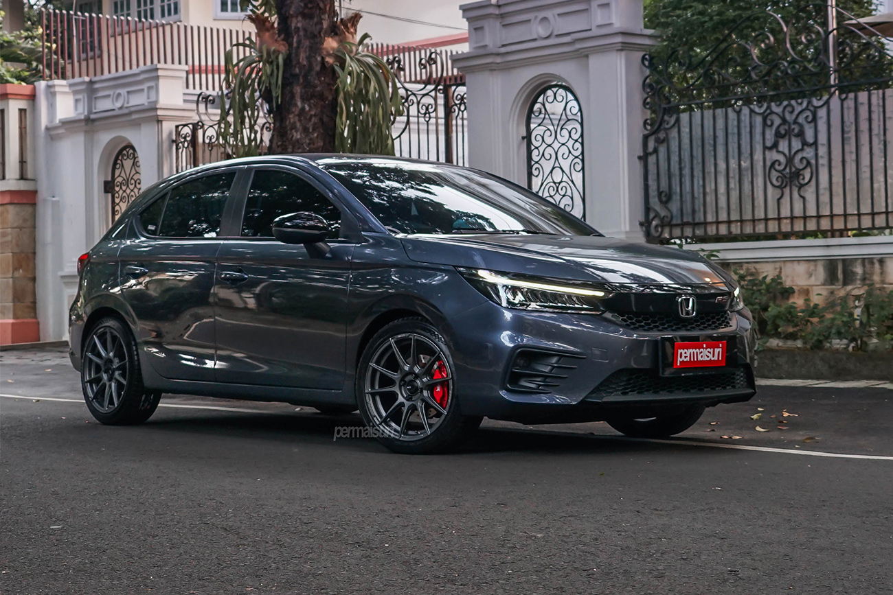 Permaisuri | Enkei Tuning Series SC46 with Honda City Hatchback