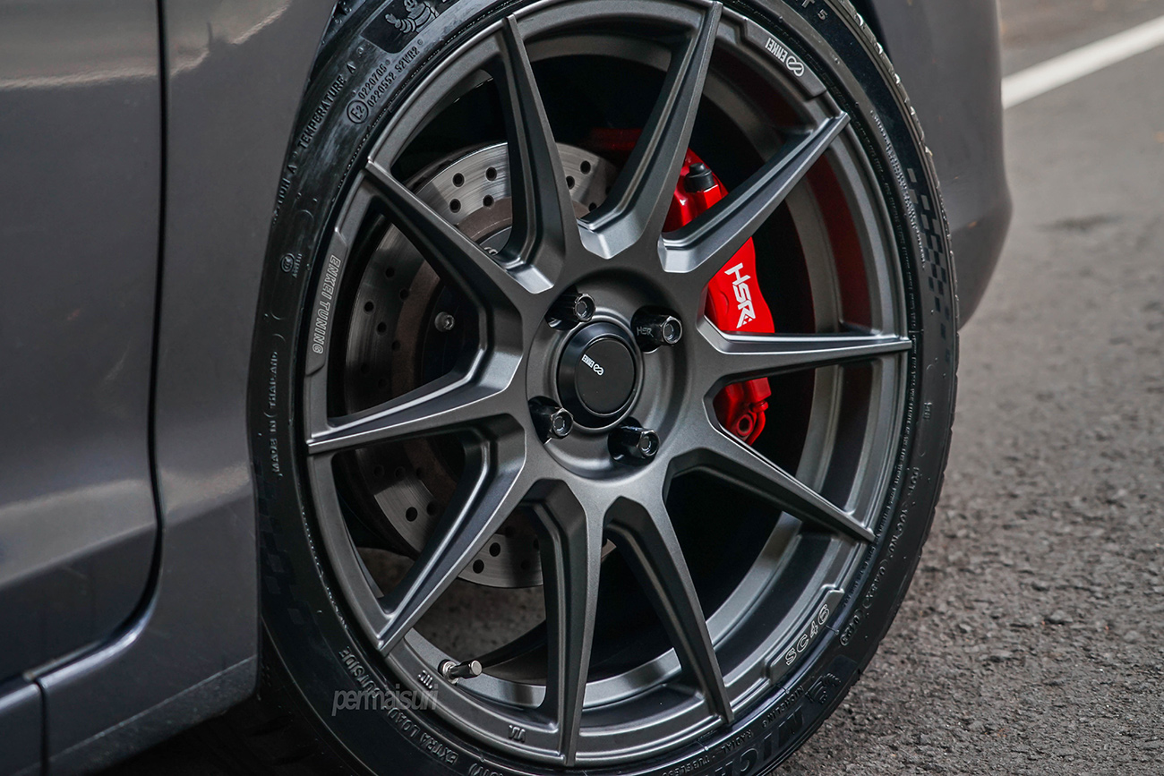 Permaisuri | Enkei Tuning Series SC46 with Honda City Hatchback