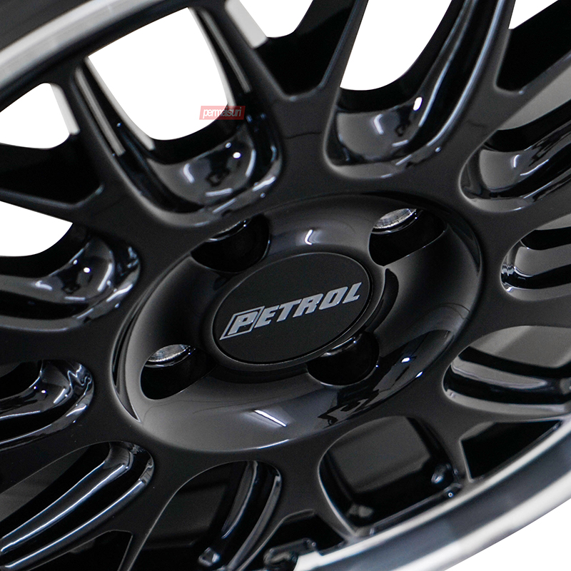 Permaisuri | PETROL - P4C | Gloss Black with Machined Cut Face 16