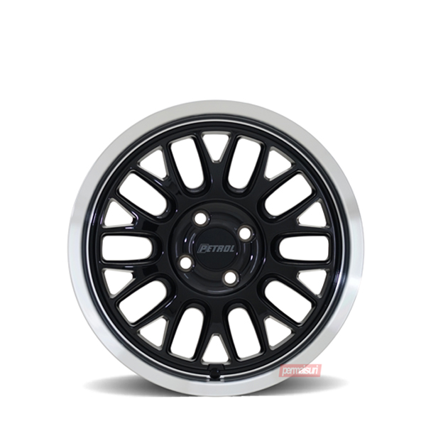Permaisuri | PETROL - P4C | Gloss Black with Machined Cut Face 16