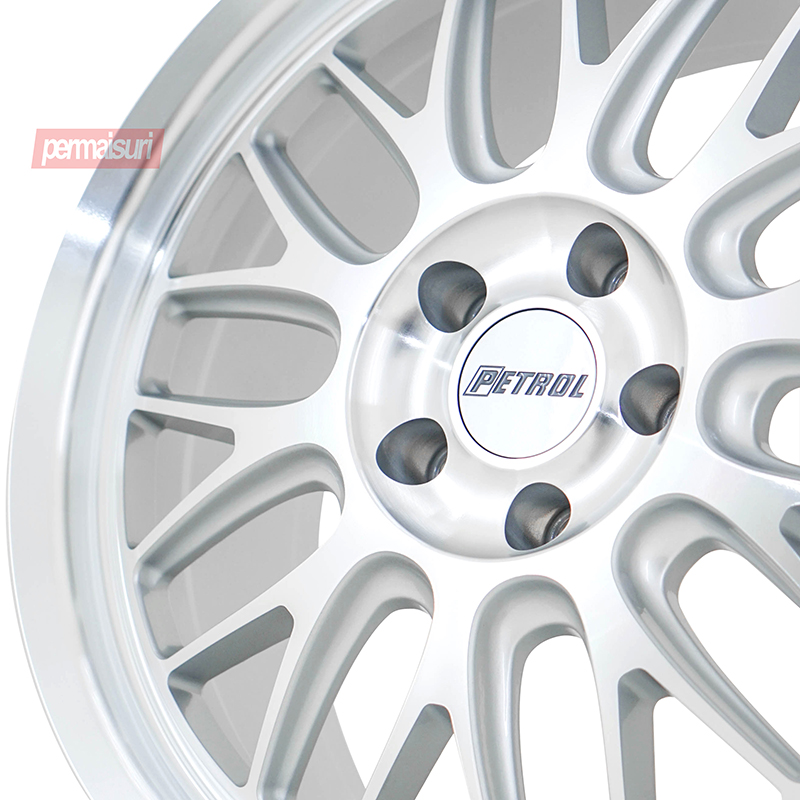 Permaisuri | PETROL - P4C | Silver with Machined Cut Face 18