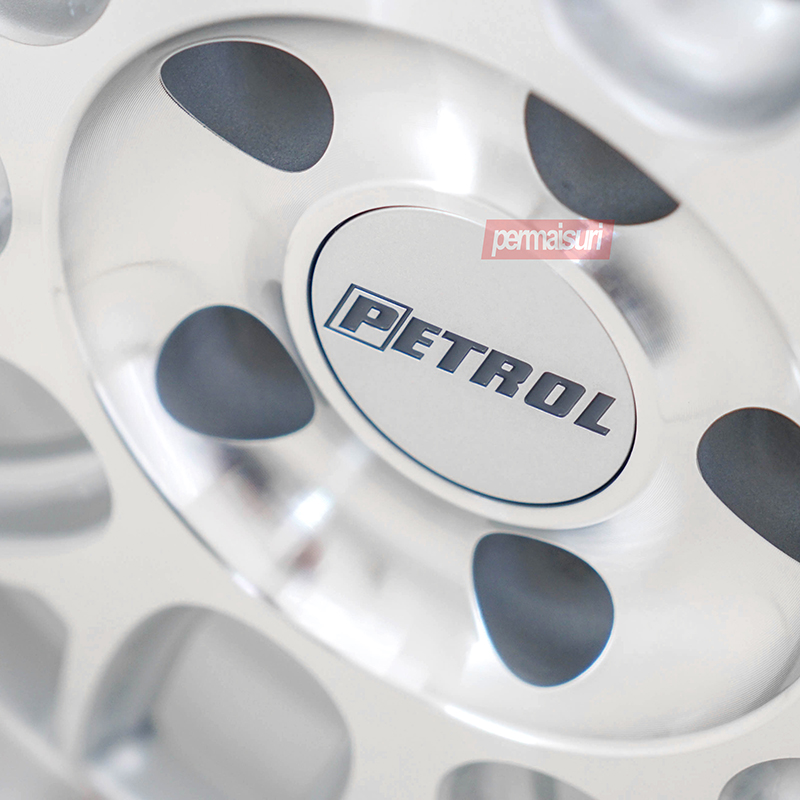 Permaisuri | PETROL - P4C | Silver with Machined Cut Face 18