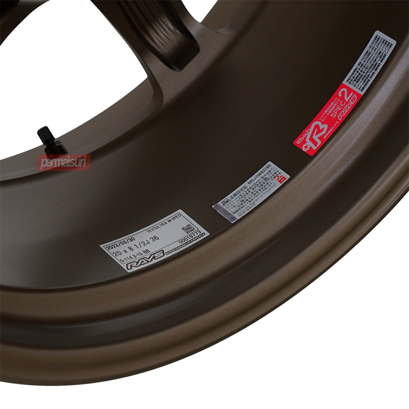 Permaisuri | Rays - TE37 Ultra M-Spec | Blast Bronze 20