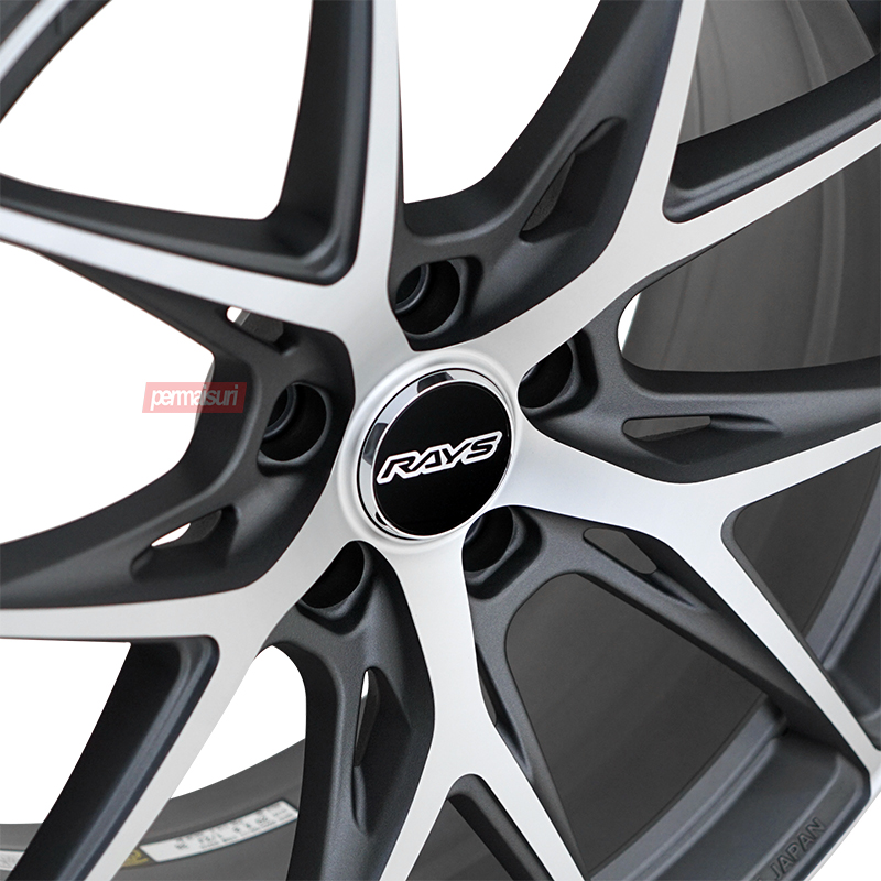 Permaisuri | Rays - VV21S | Matte Diamond Cut/Side Matte Graphite 20