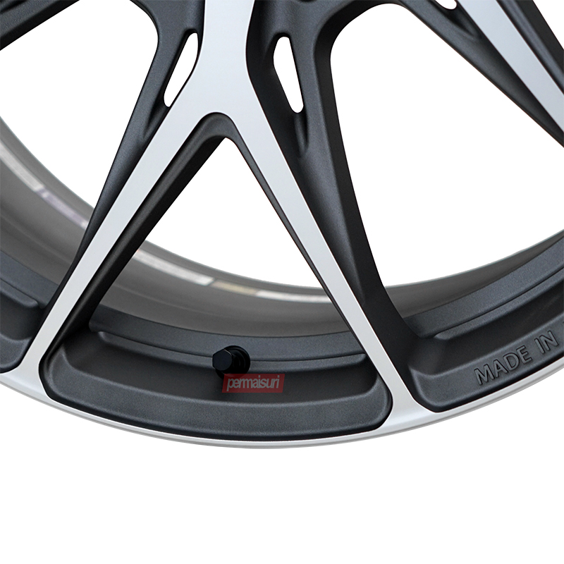 Permaisuri | Rays - VV21S | Matte Diamond Cut/Side Matte Graphite 20