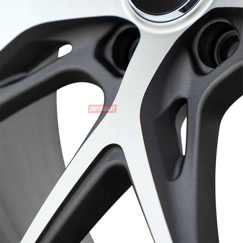 Permaisuri | Rays - VV21S | Matte Diamond Cut/Side Matte Graphite 20