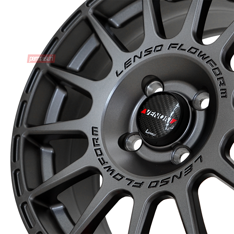 Permaisuri | Lenso - Venom 7 | Gray Antracite with Laser Text 15