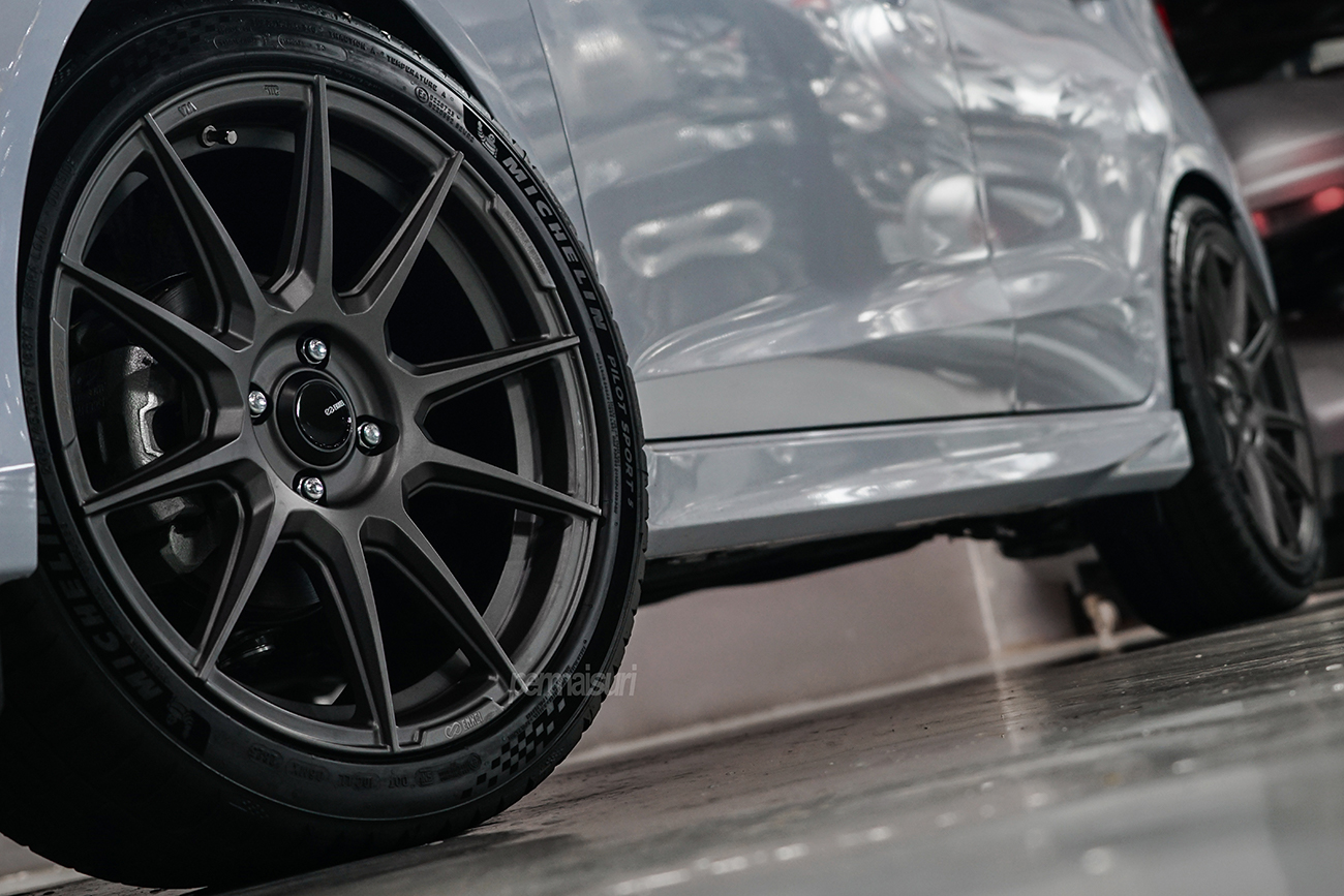 Permaisuri | Enkei Tuning Series SC46 with Honda Brio