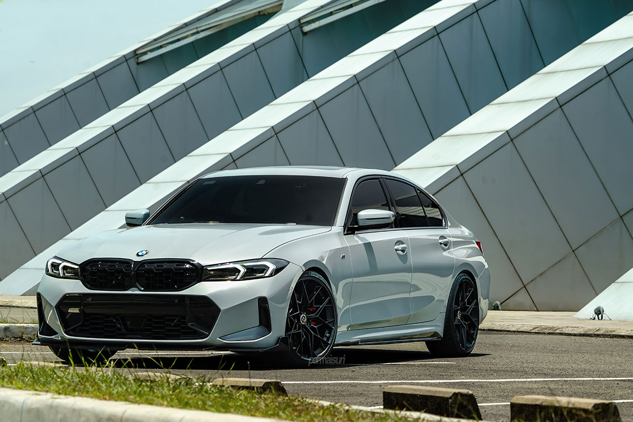 Permaisuri | Perfectly stanced by Öhlins, this BMW G20 rolls with HRE ...