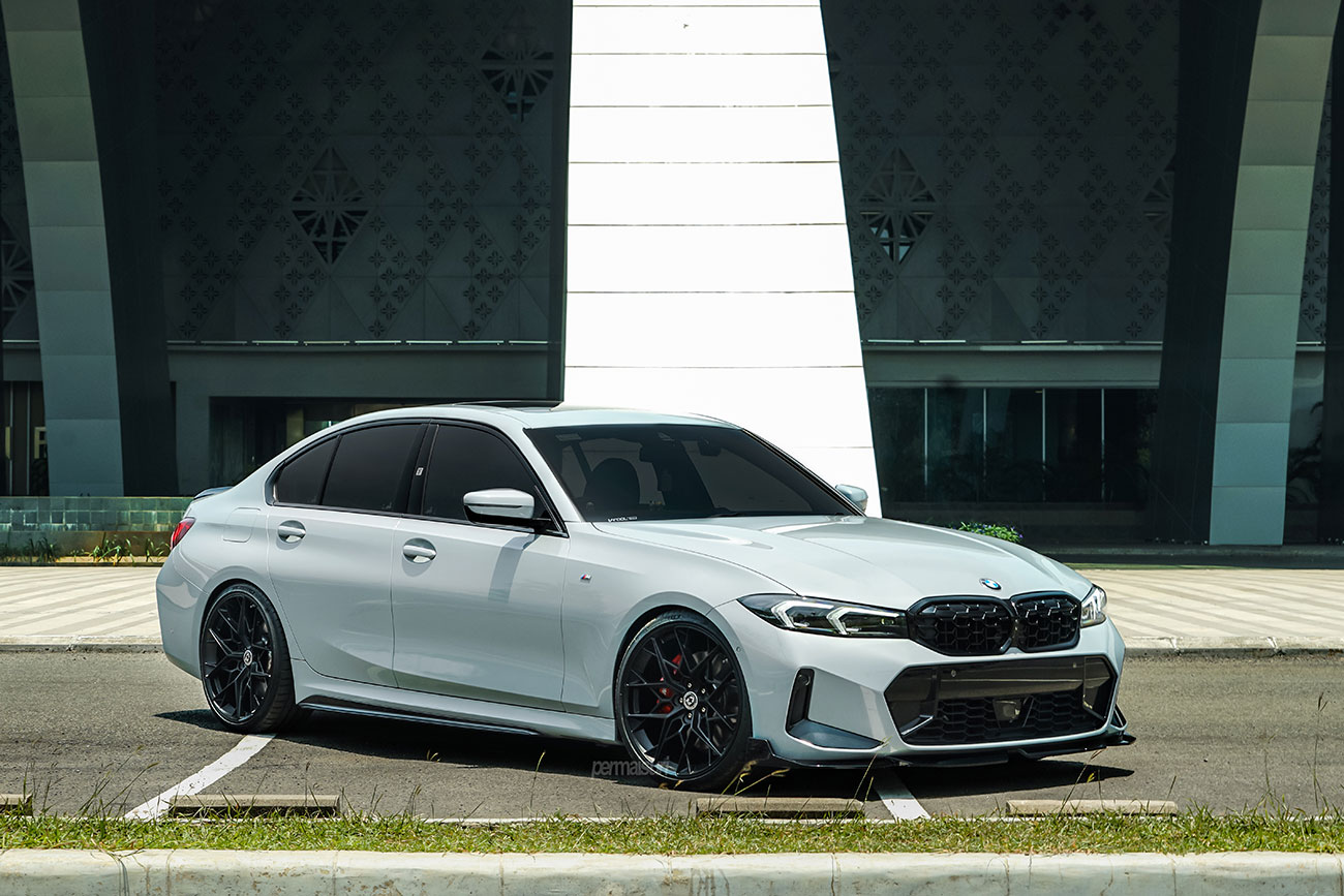 Permaisuri | Perfectly stanced by Öhlins, this BMW G20 rolls with HRE ...