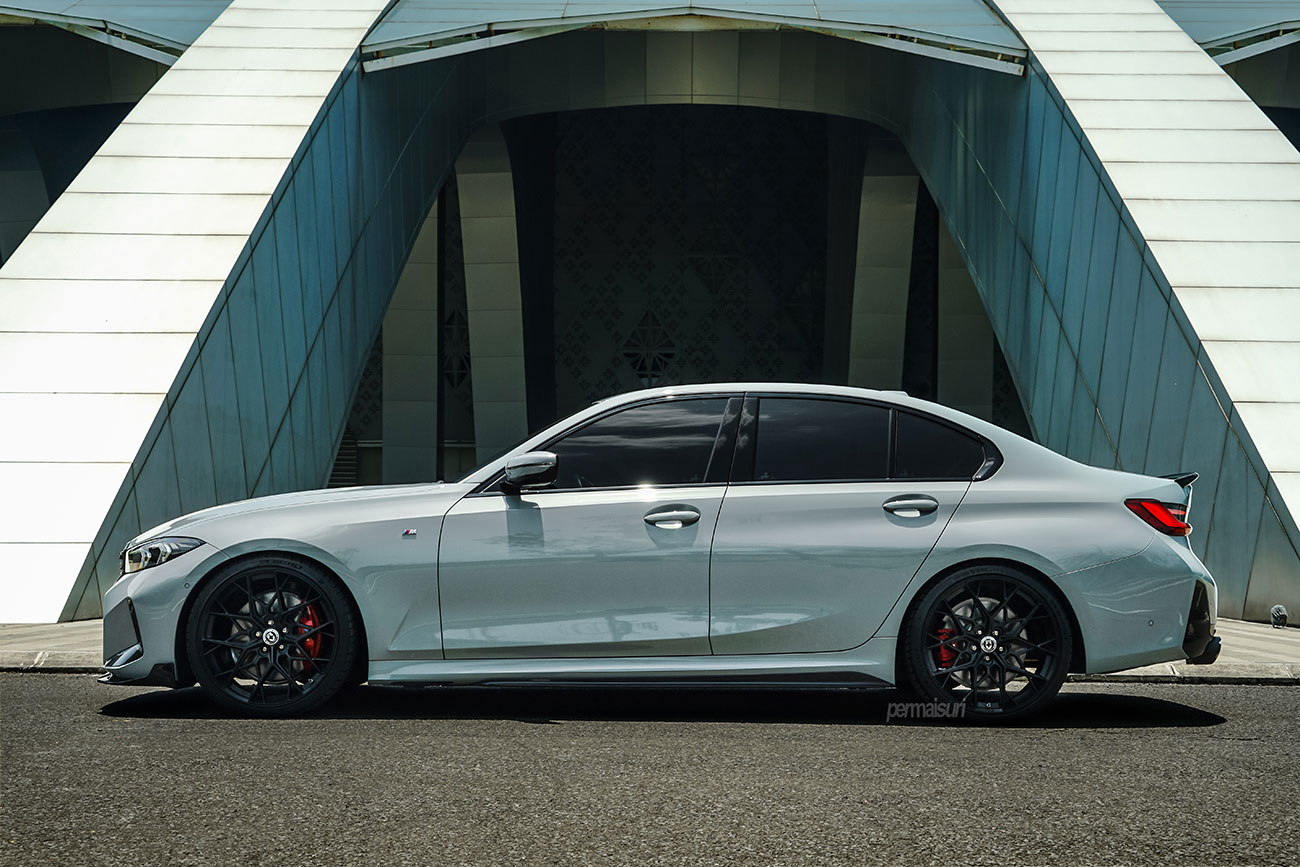 Permaisuri | Perfectly stanced by Öhlins, this BMW G20 rolls with HRE ...