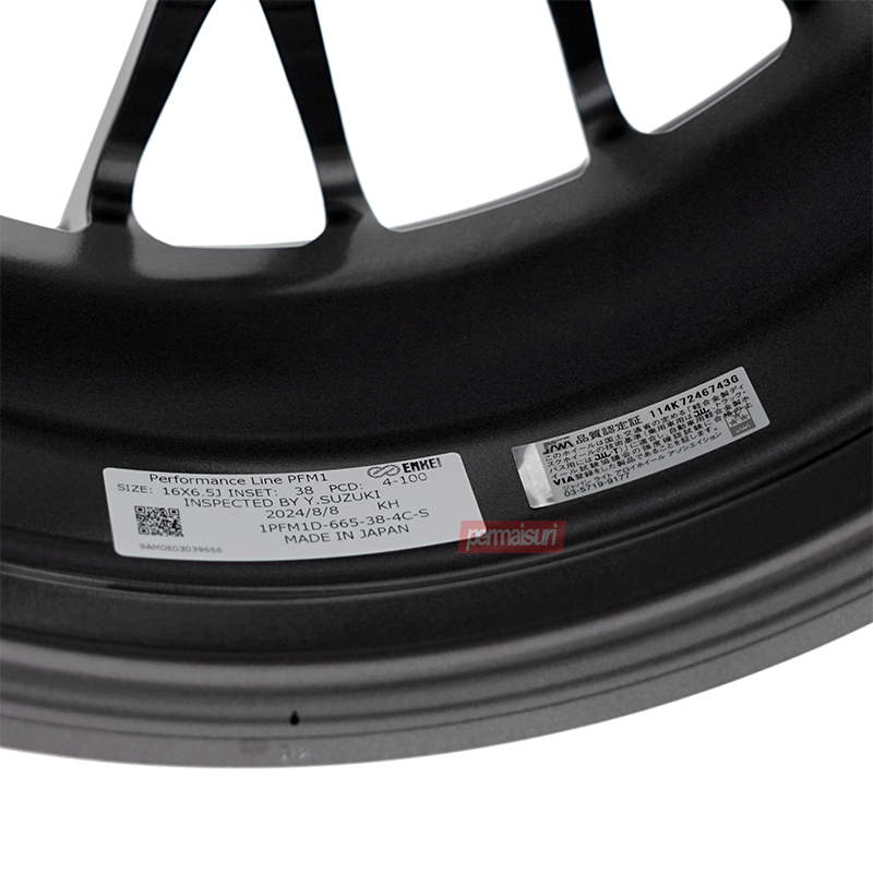 Permaisuri | Enkei - PFM1 | Dark Silver 16