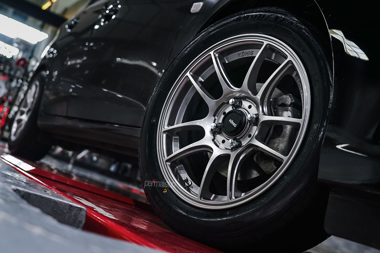 Permaisuri | KONIG Heliogram with Honda Brio