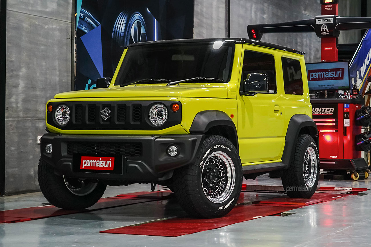Permaisuri | WORK Crag Galvatre with Suzuki Jimny