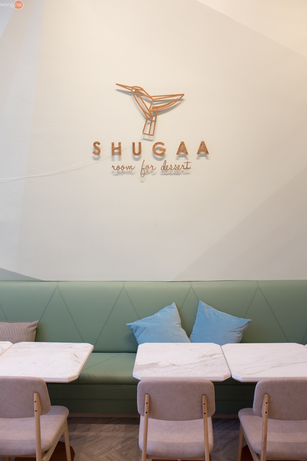 บาร์ขนมหวานน่ารักสุดมุ้งมิ้งกับเมนูล้ำๆ ที่ " SHUGAA dessert bar" - Wongnai