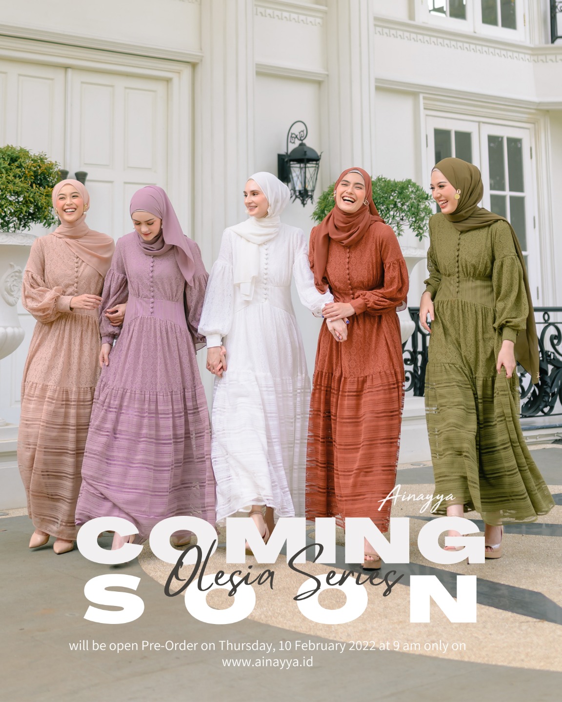 Pre Order Olesia Dress - Ainayya.id