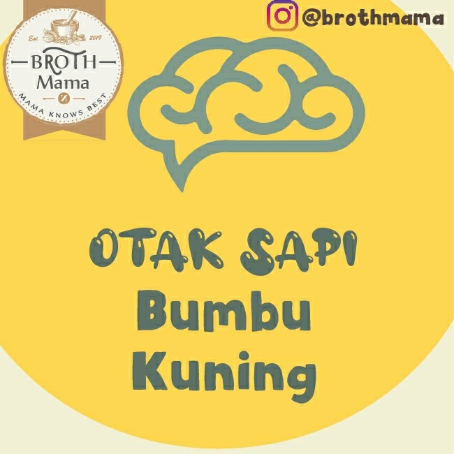 Broth Mama - OTAK SAPI BUMBU KUNING