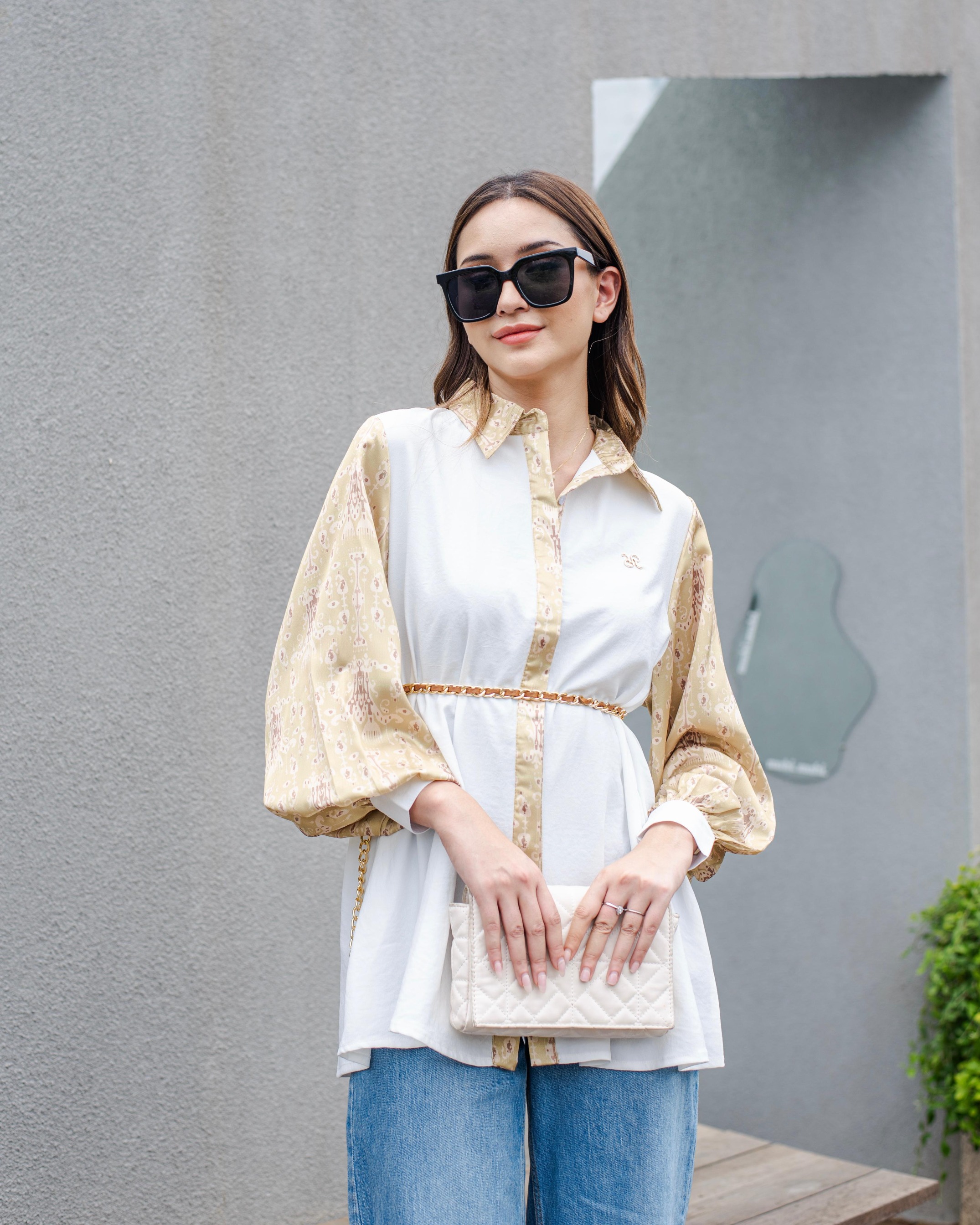 Dianarestu - Selma Blouse Pine