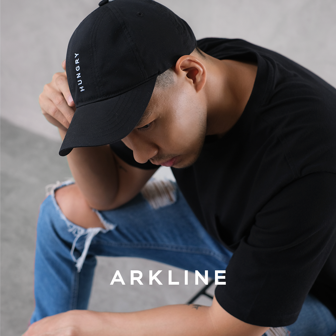 arkline - HUNGRY 7 Panels Cap Black