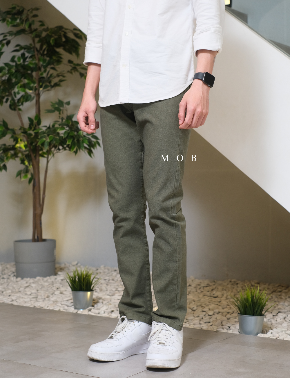 MOB - PRFPT01002 Slim Rover Pants Light Olive