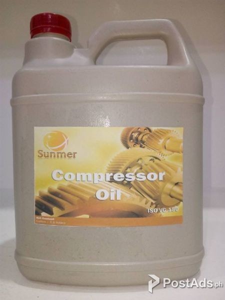 COMPRESSOR OIL ISO VG 150 IN GALLON | PostAds.ph