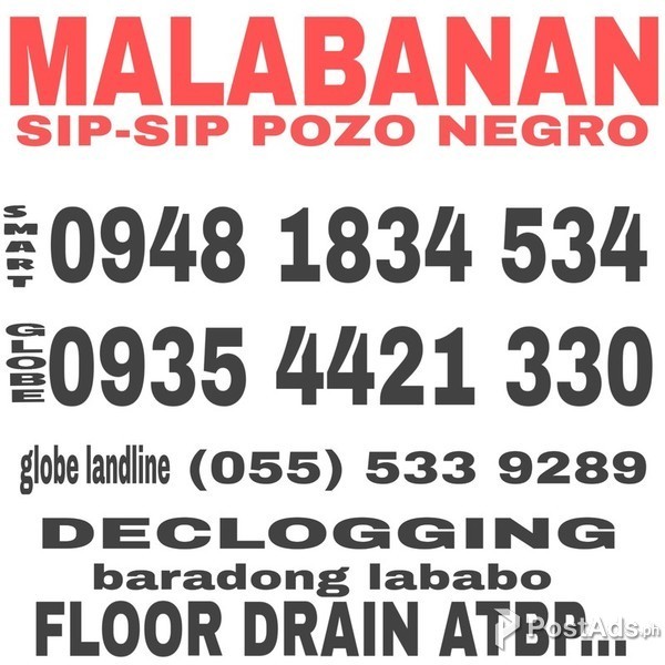 09354421330 malabanan sipsip pozo negro in batangas | PostAds.ph