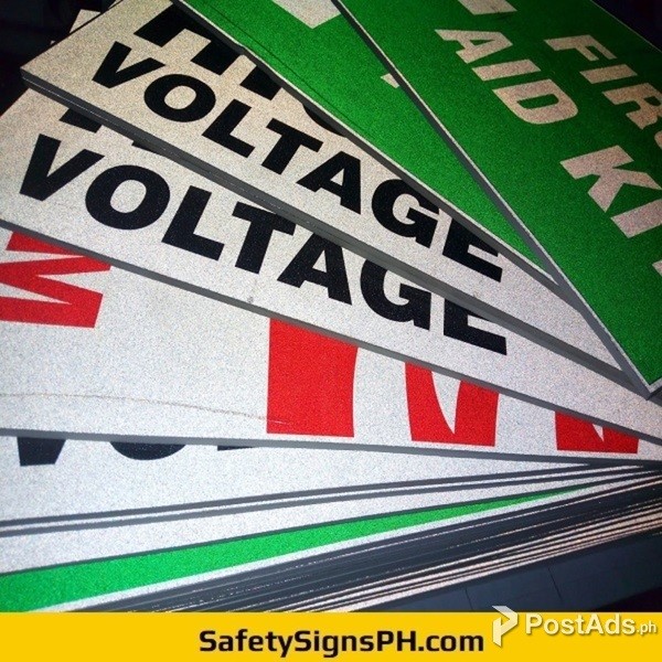 Custom Reflective Safety Signs & Reflectorized Stickers | PostAds.ph