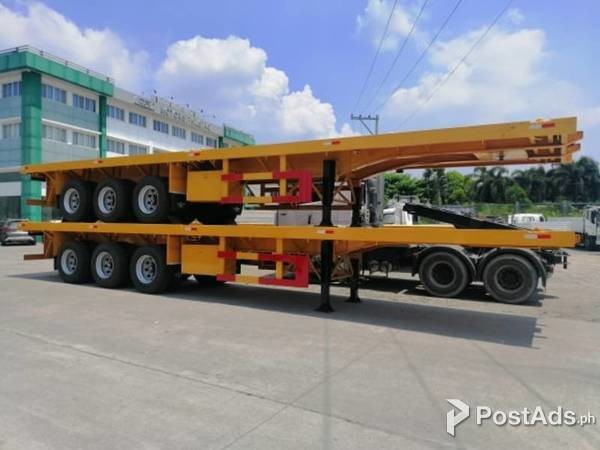 BRAND NEW HI-BED TRAILER TRI-AXLE 40ft /50t - DOUBLE DRAGON TRADING | PostAds.ph