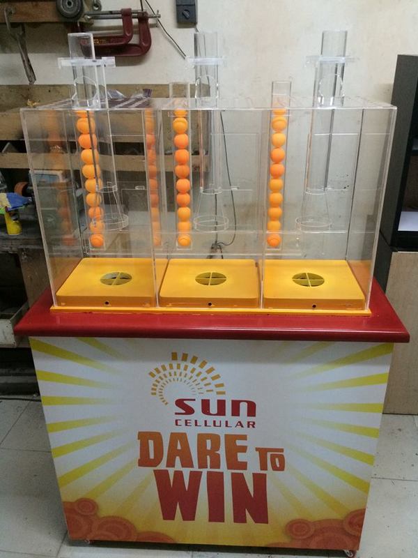 AIRMIX TAMBIOLO WITH PINGPONG BALLS FOR SALE FOR RENT | PostAds.ph