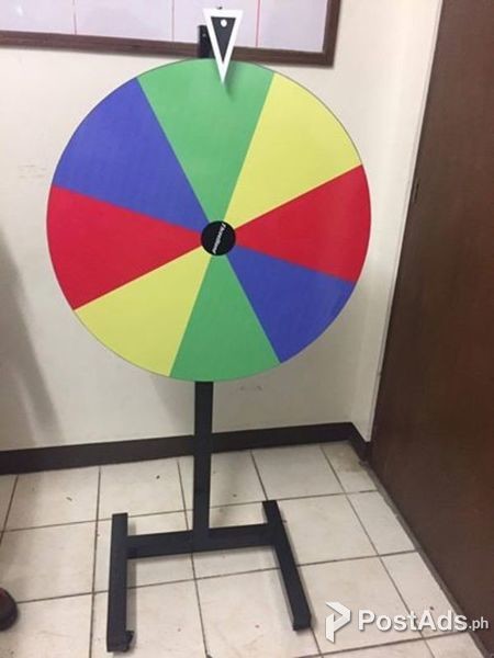 ROLETA SPIN WHEEL ROULETTE GAME WITH STAND AND TABLE TOP FABRICATOR ...