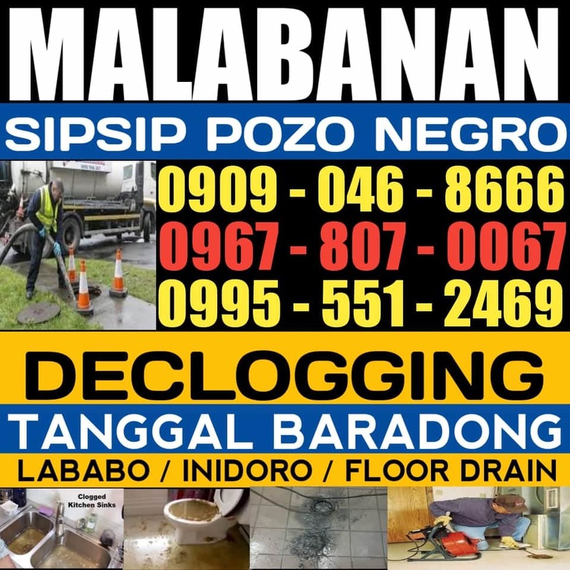 MALABANAN SIPSIP POZO NEGRO DECLOGGING 09678070067 CALOOCAN | PostAds.ph