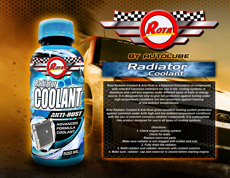 Rota Radiator Coolant Anti-Rust Cooling Fluid | PostAds.ph