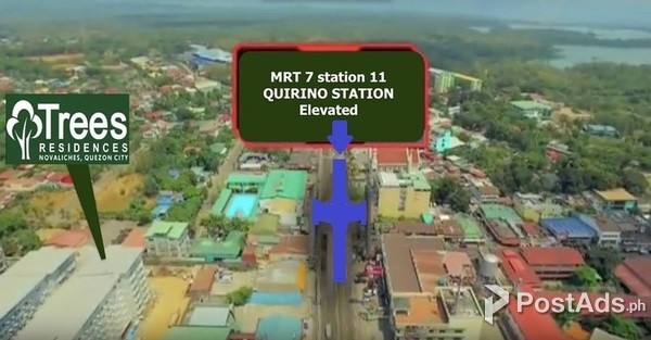SMDC Trees Residences near SM Fairview and steps to MRT 7 Quirino Sta ...