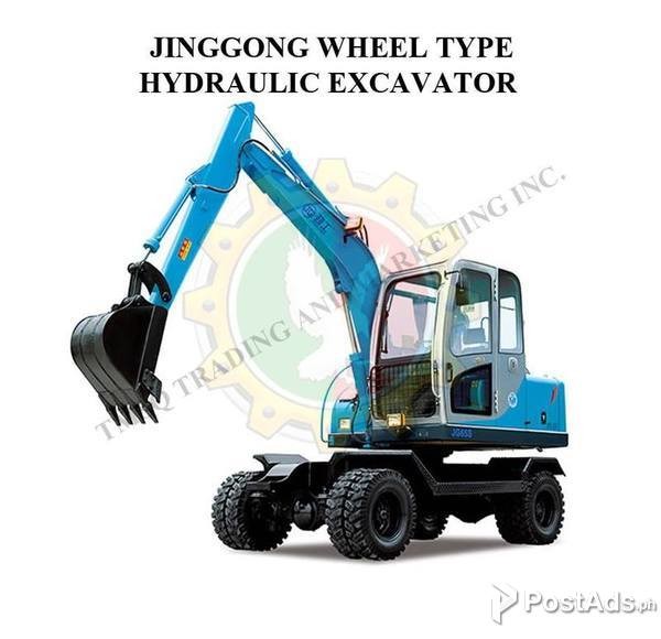 Brandnew JINGGONG Wheel type mini backhoe .25cbm for SALE SALE SALE ...