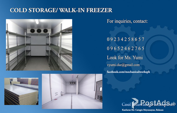 COLD STORAGE INSTALLATION | PostAds.ph