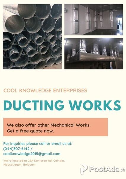 Chilled Water Unit and Ducting | PostAds.ph