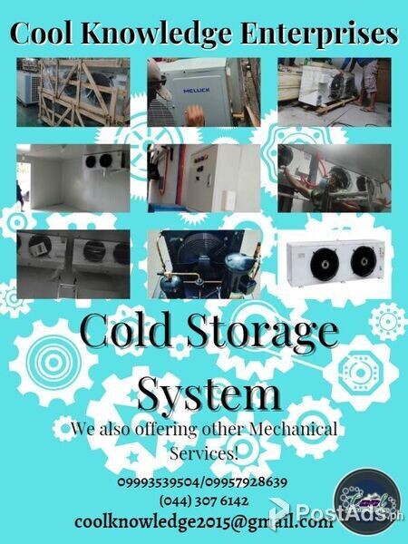 Bulacan - Cold Storage System - Cool Knowledge Enterprises | PostAds.ph