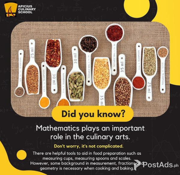 Culinary Math | PostAds.ph