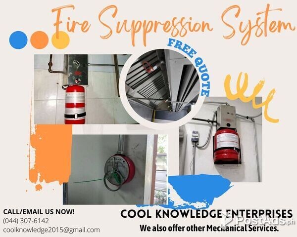 Supply/Installation - Fire Suppression System | PostAds.ph