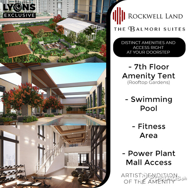 3 Bedroom Unit @ The Balmori Suites by Rockwell Land | PostAds.ph