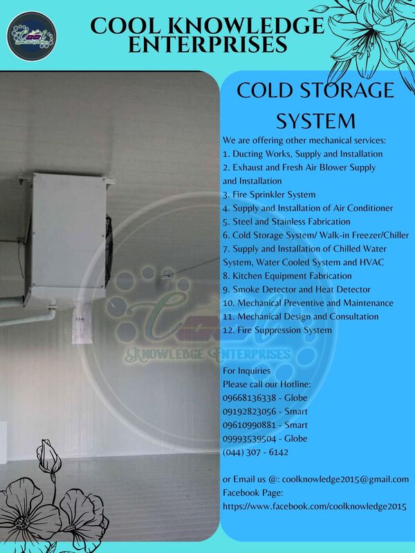 Meycauayan, Bulacan - Cold Storage System | PostAds.ph