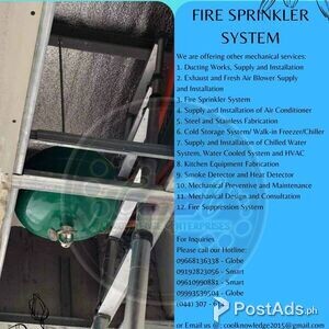 Meycauayan, Bulacan - Fire Sprinkler System | PostAds.ph