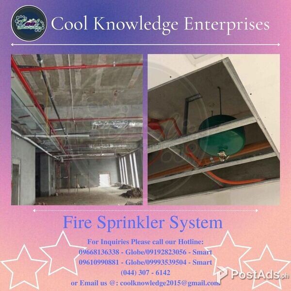 Fire Sprinkler System Pampanga | PostAds.ph