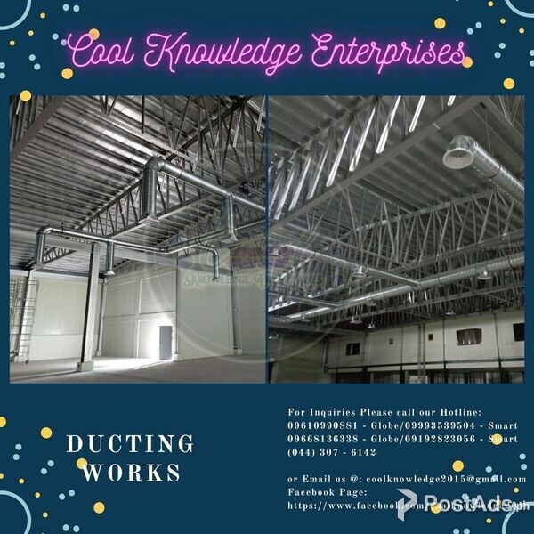 Ducting Works System Quezon City | PostAds.ph
