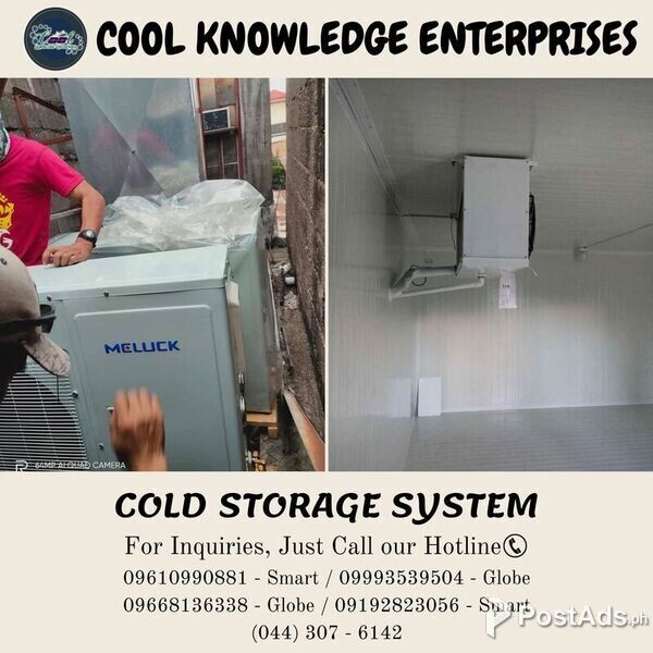 Cold Storage System Valenzuela City | PostAds.ph
