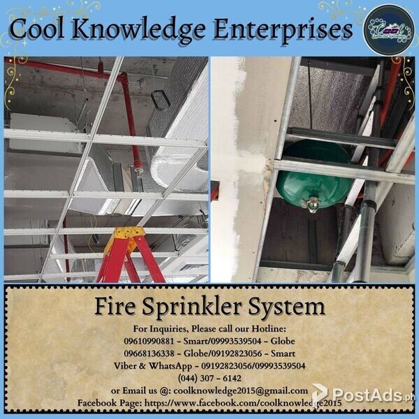 Fire Sprinkler System Angeles Pampanga | PostAds.ph