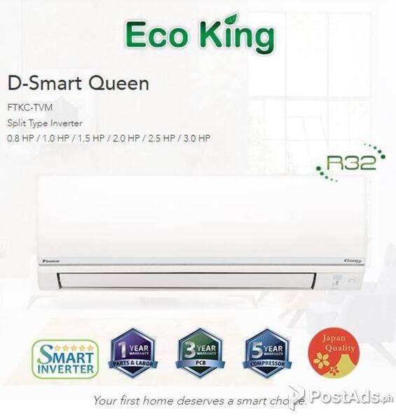 DAIKIN 1.0HP D-Smart Queen Series Wall Mounted Inverter in Cebu ...
