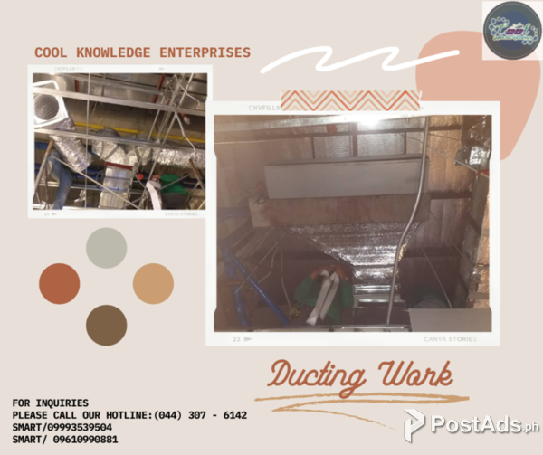 DUCTING WORK SYSTEM/UNIT | PostAds.ph