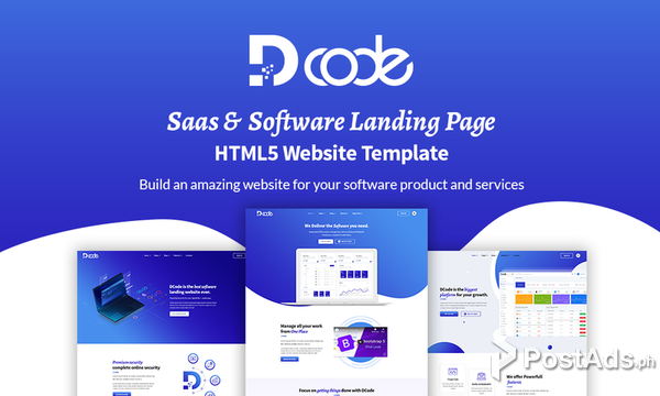 Modern, Attractive and Ready to use software Landing Page Designs ...